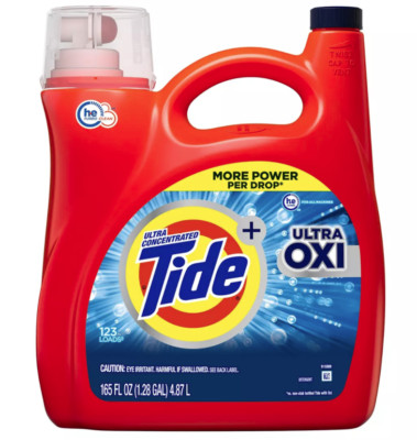 Tide Ultra Oxi Liquid Laundry Detergent, 165 fl. oz. | eBay