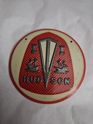 Original Hudson Wheaties Cereal Prize Badge Emblem Painted Tin 1950s | eBay