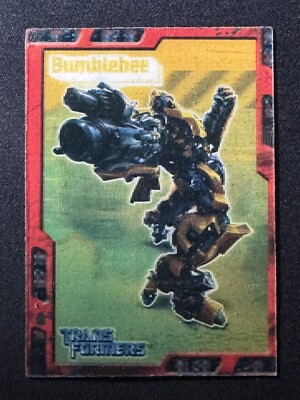 BUMBLEBEE 2007 Topps Transformers Movie Cards Flix Pix Lenticular ...