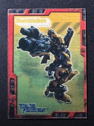 BUMBLEBEE 2007 Topps Transformers Movie Cards Flix Pix Lenticular ...