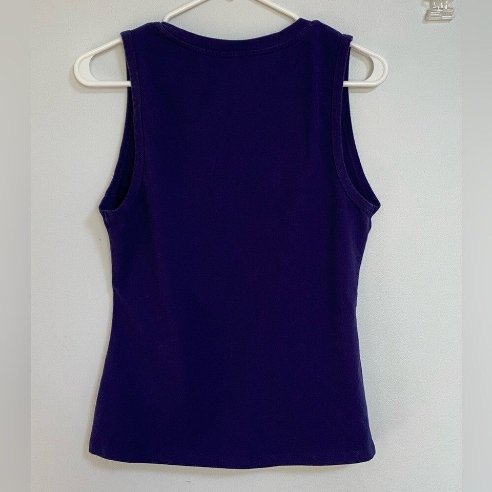 A New Day Women's Tank Top Purple Medium Scoop Neck Sleeveless Casual ...