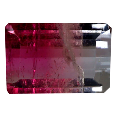 1.33 ct Octagon (8 x 6 mm) Unheated / Untreated Watermelon Tourmaline ...