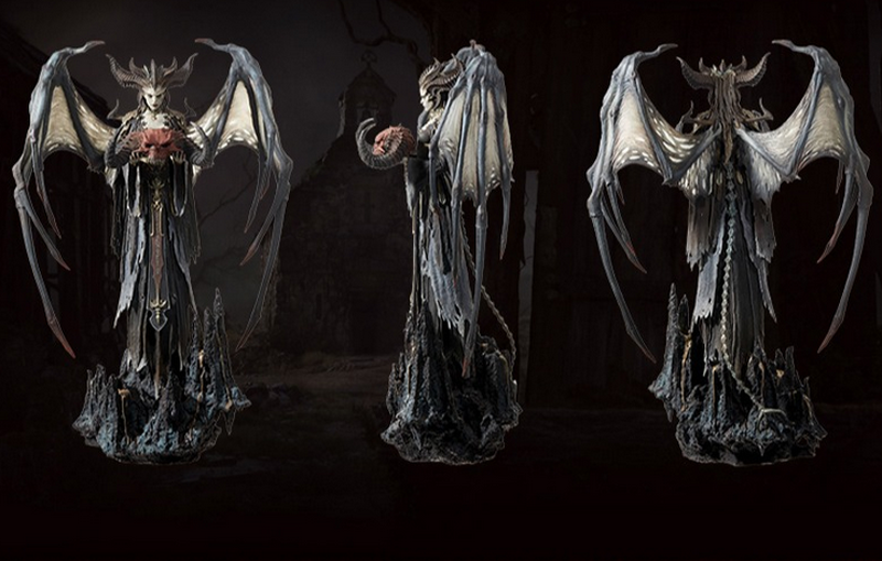 Blizzard Diablo Ⅳ Lilith Very Large GK Resin Figures Model Statue In ...