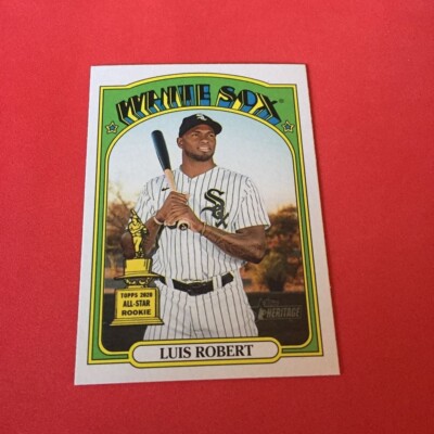 Luis Robert .. ALL-STAR ROOKIE TROPHY .. Chicago White Sox ..2021 Topps ...