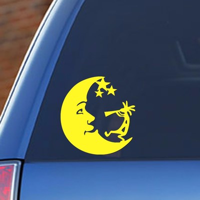 Kokopelli & Man in the Moon - Tribal, Flute, Space, Indian, Southwest ...