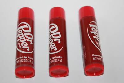 Lot (3) Taste Beauty Dr. Pepper Flavored 0.12 oz FLAVOR: DR.Pepper ...
