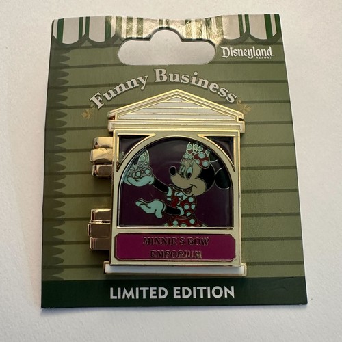 DLR "MINNIE'S BOW EMPORIUM SHOP!" FUNNY BUSINESS COLLECTION LE 1000 PIN ...