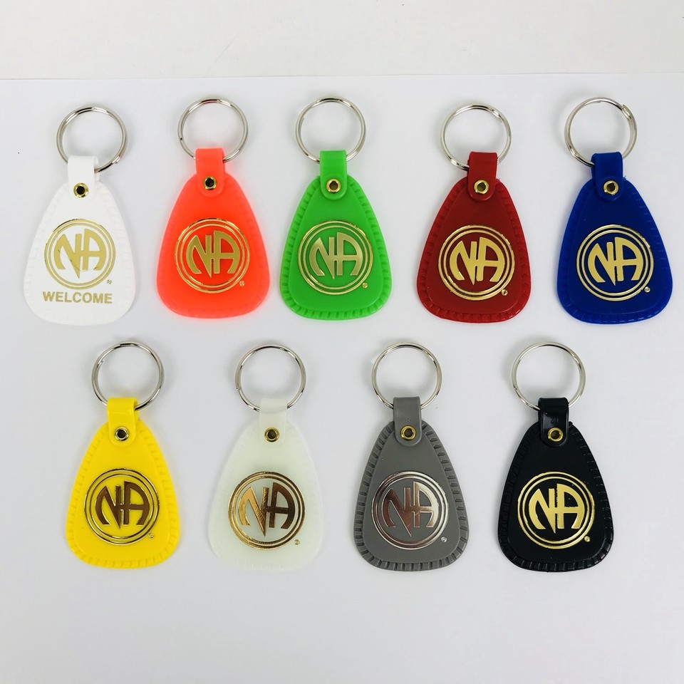 Narcotics Anonymous NA Key Tag Ring Recovery Keytag 9 Piece English | eBay