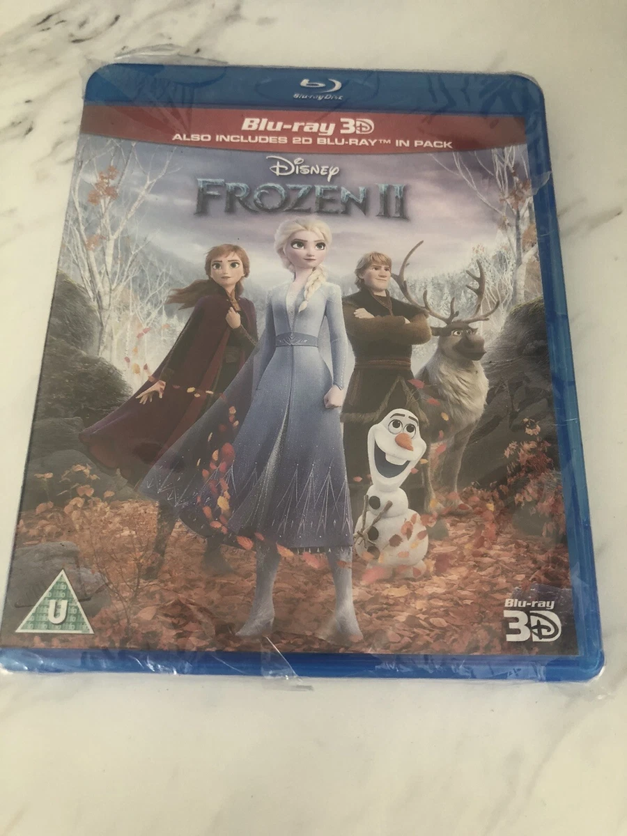 Frozen 3d Blu Ray Cover