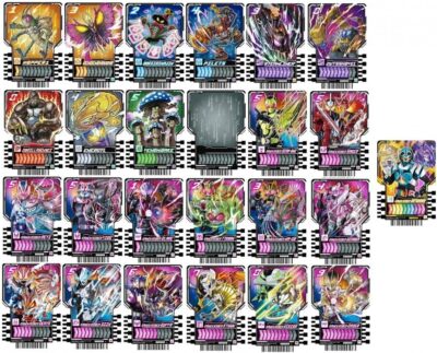 Kamen Rider Gotchard Ride Chemy Trading Card PHASE 00 25 Types Full ...