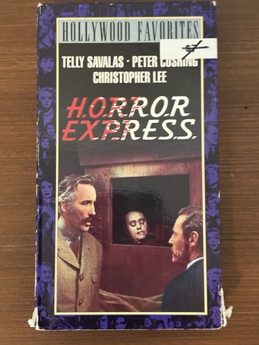Horror Express VHS Video Tape Tally Savalas Peter Cushing Christopher Lee | eBay