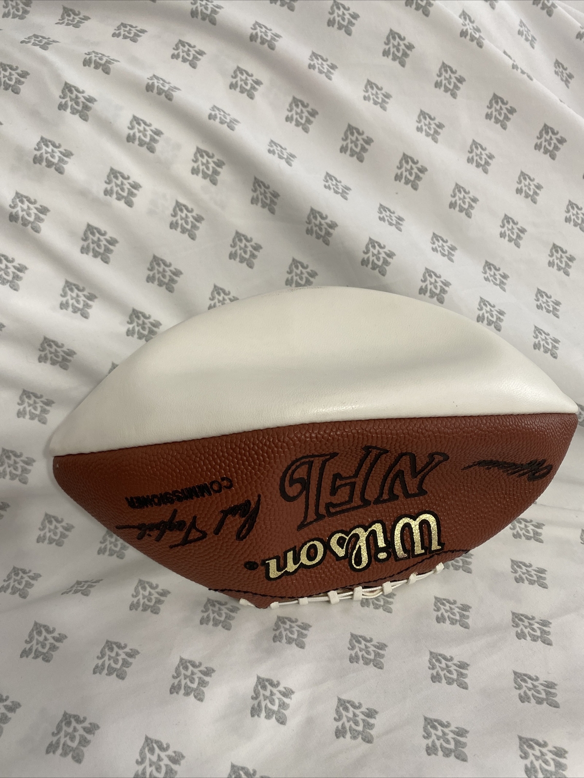 LOU GROZA Cleveland Browns HOF Signed Official Wilson NFL Football | eBay