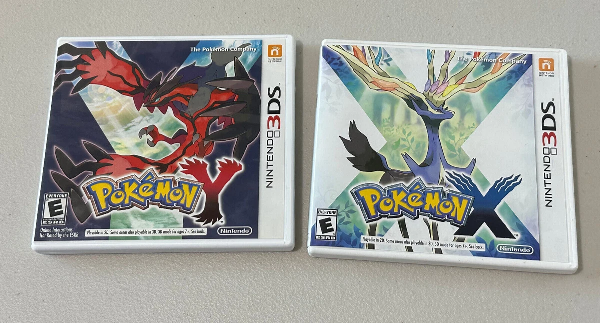 Pokemon X And Y Game Cover