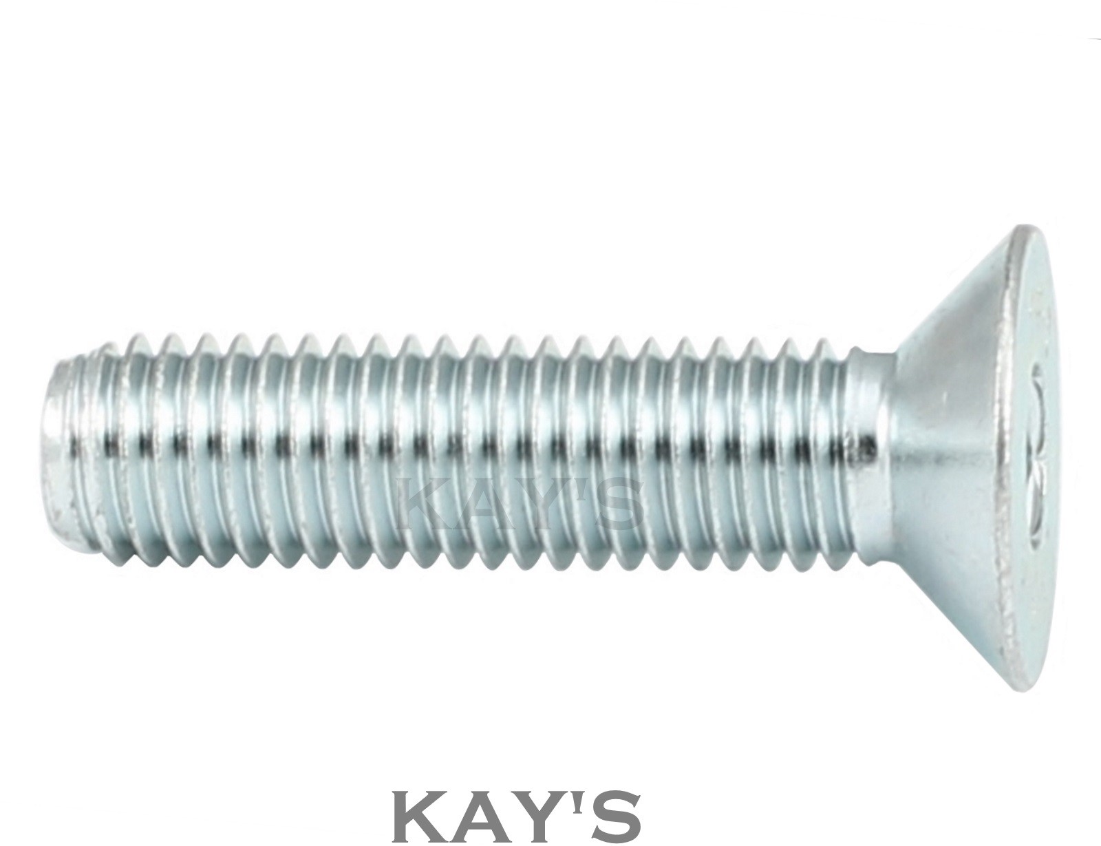 M8 (8mm) COUNTERSUNK SCREWS ALLEN KEY SOCKET BOLTS HIGH TENSILE 10.9 ...