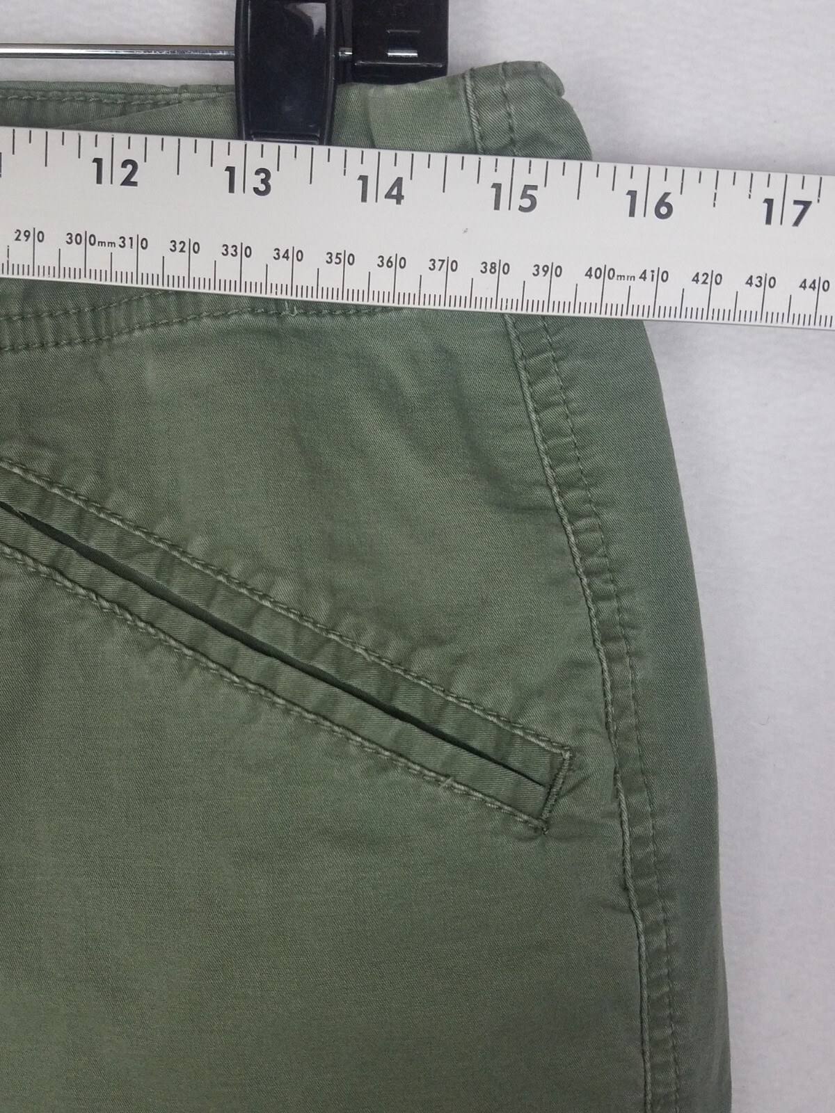 Calvin Klein Jeans Womens SZ 8 Capris Army Green | eBay