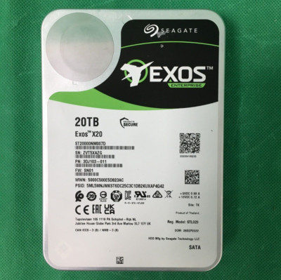 Seagate ST20000NM007D Exos X20 20TB Internal Hard Drive *PLEASE READ ...
