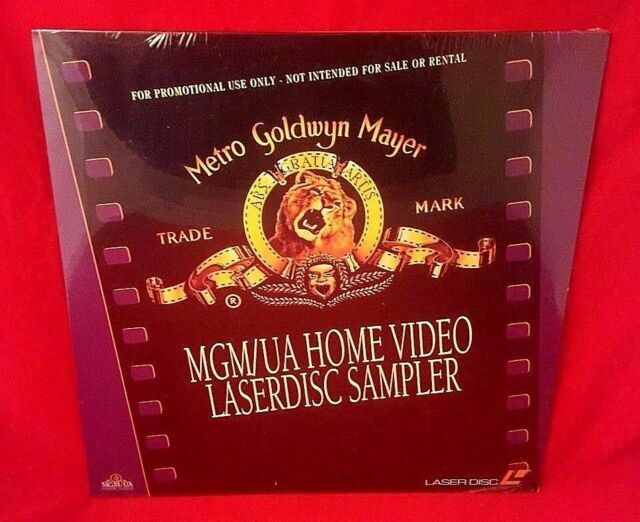 Mgm/ua Home Video Laserdisc Sampler Ml102880 Demo Disc for sale online ...