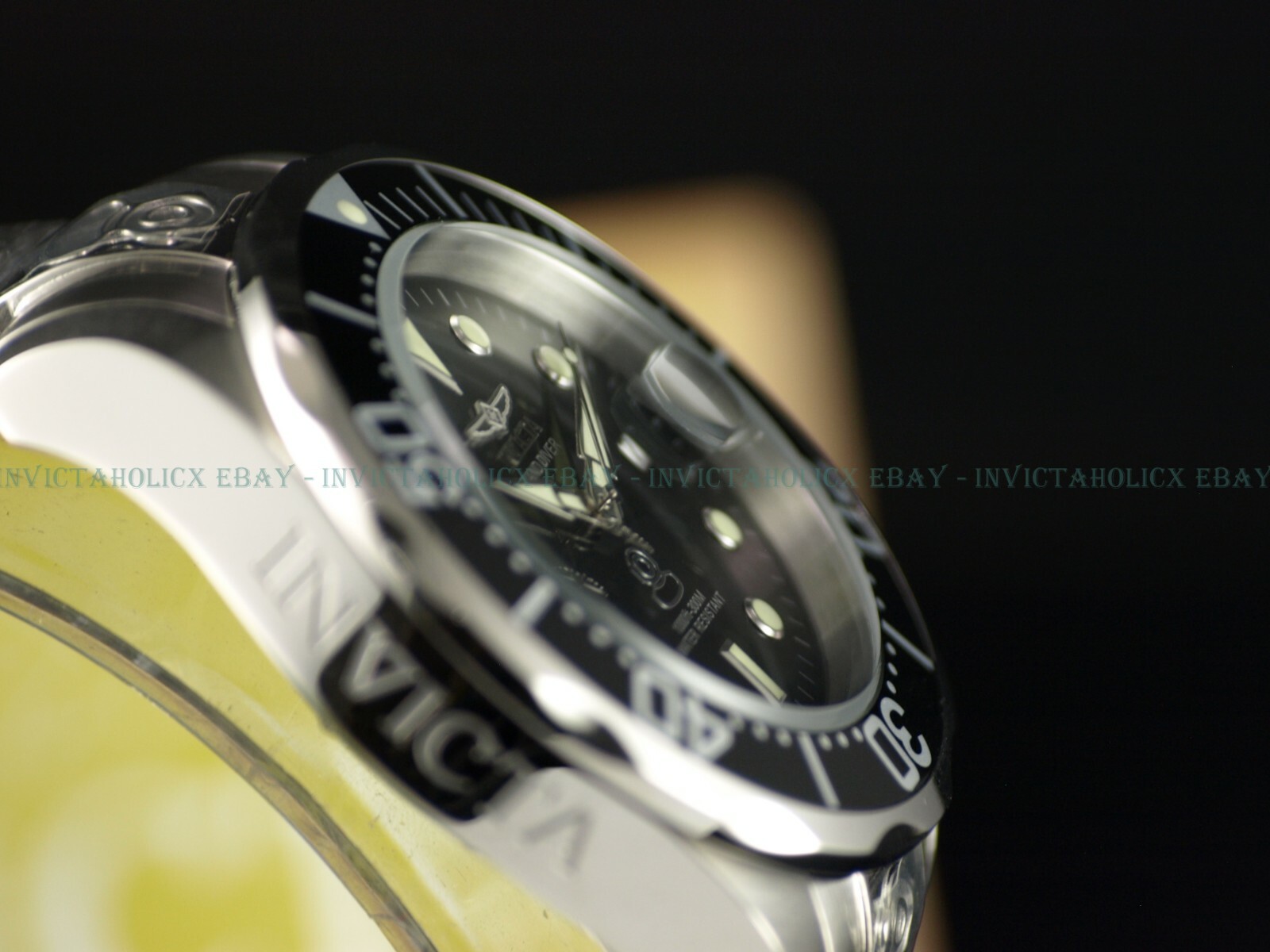 Invicta Pro Diver Men's Black Watch - 3044 for sale online | eBay
