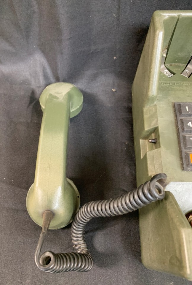 Military Telephone Set TA-838A/TT Star Dynamic Corp Field Phone Radio ...