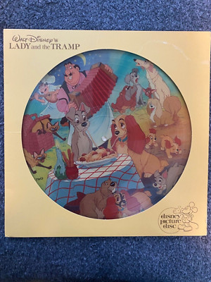 Walt Disney's LADY AND THE TRAMP 1980 DISNEY PICTURE DISC LP 3103 | eBay