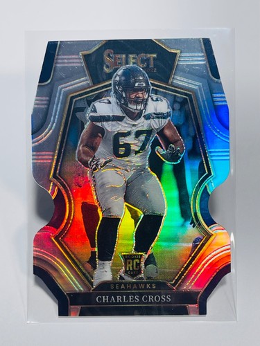 CHARLES CROSS 2022 Panini Select SILVER Die Cut RC Rookie PREMIER LEVEL ...