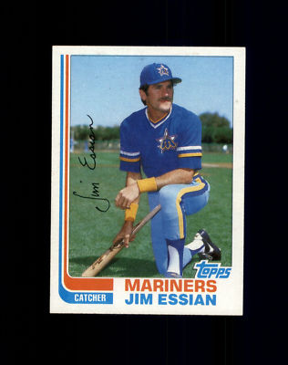 1982 Topps Traded #31T Jim Essian - Seattle Mariners NM/MT (A01A) | eBay