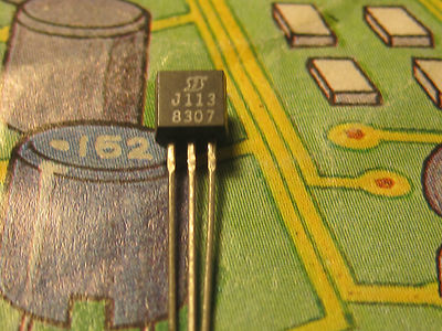 1pcs J113 JFET N-Channel Switch 2 mA to 9 mA 100 Ohms 625 mW TO92 ...