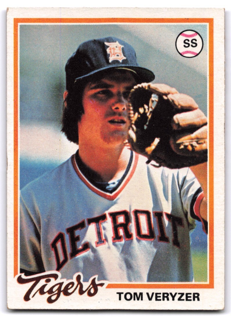 1978 Topps Tom Veryzer Detroit Tigers #633 | eBay