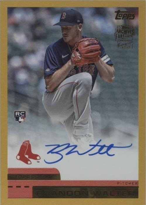 2024 Topps Archives - 2000 Fan Favorites Autographs Brandon Walter ...