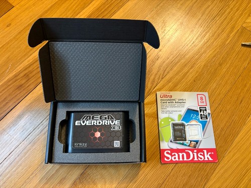 Authentic Krikzz Mega Everdrive X3 (Sega Genesis), 8 GB SD Card | eBay