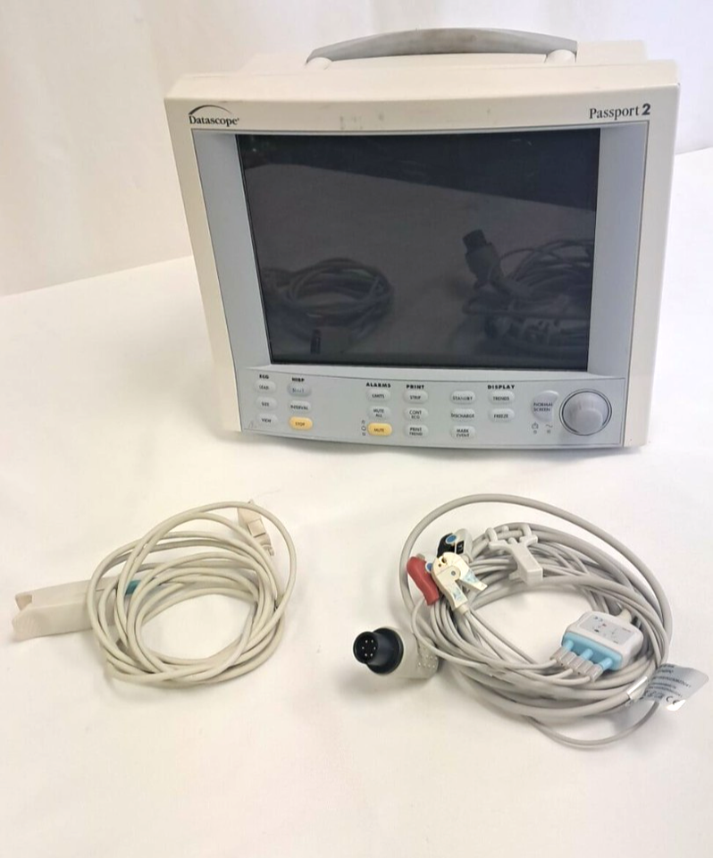 Datascope Passport II Patient monitor w/ Direct-Connect ECG and SpO2 ...