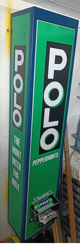 Vintage POLO Mints Vending Machine; Fully Working with a new £1 and ...