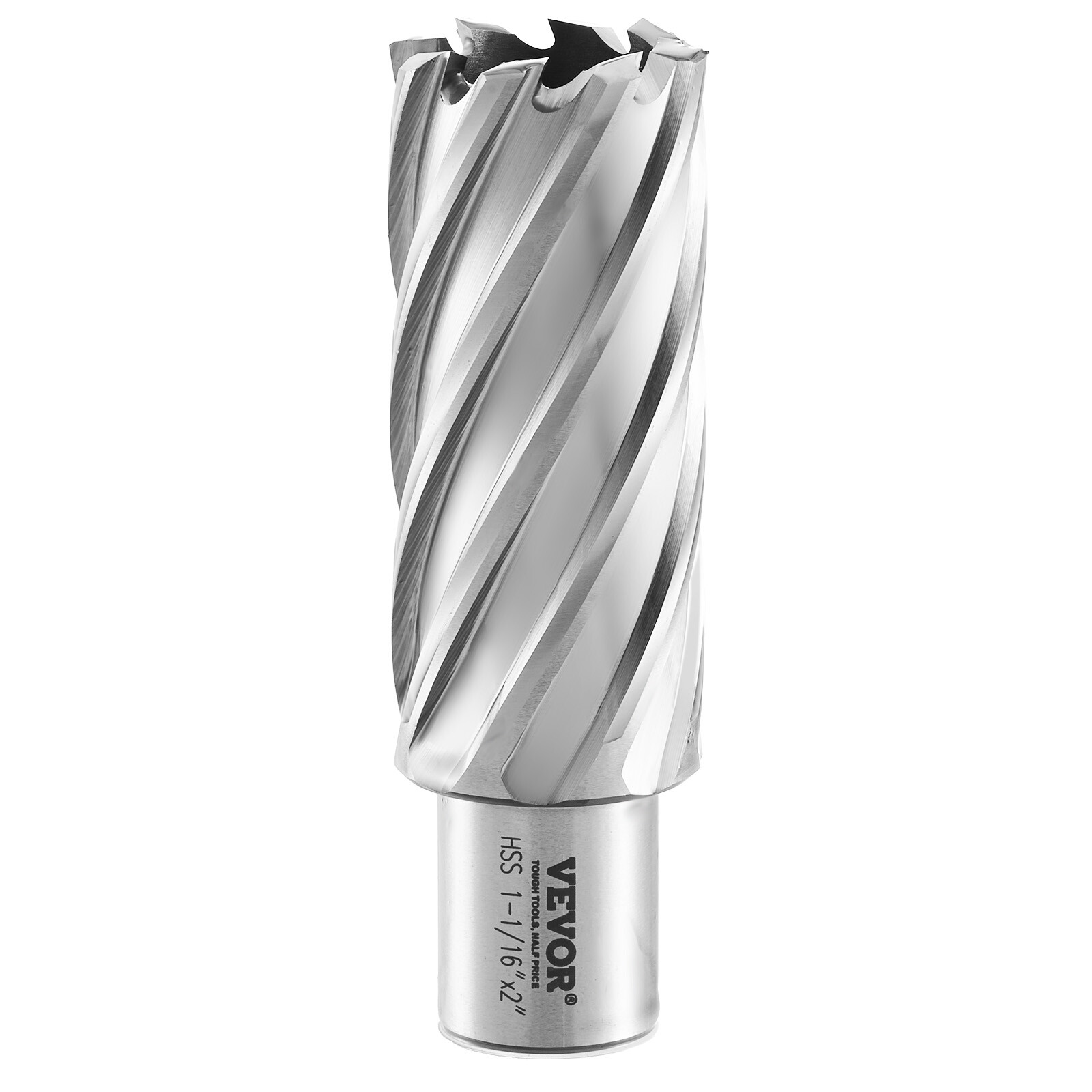 VEVOR Annular Cutter Set HSS Magnetic Drill Bits 13 PCS Weldon Shank 2 ...