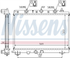 Nissens 64304A Radiator for sale online | eBay