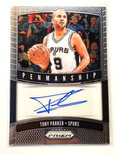 Tony Parker 2019-20 Panini Prizm Penmanship Autograph #PM-TPK San ...
