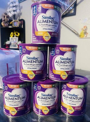 6X SimiIac Alimentum Infant Powder - 12.1oz + Free Same Day Shipping ...