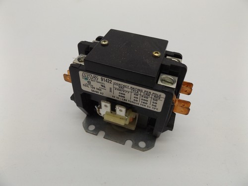MARS 91422 Contactor Poles 2 Full load amps 40 coil voltage 120vac | eBay