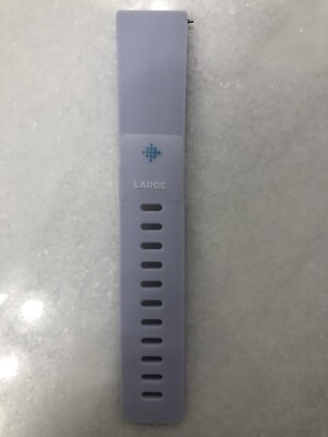 Genuine Fitbit Versa / Periwinkle/ one side of Strap Band - Large | eBay