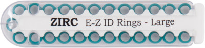 Zirc Dental 70Z200J EZ-ID Instrument Rings Large Teal 25/Pk | eBay