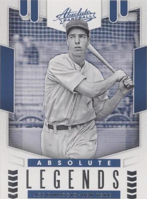 2020 Panini Absolute - Absolute Legends Joe DiMaggio #AL5 for sale ...