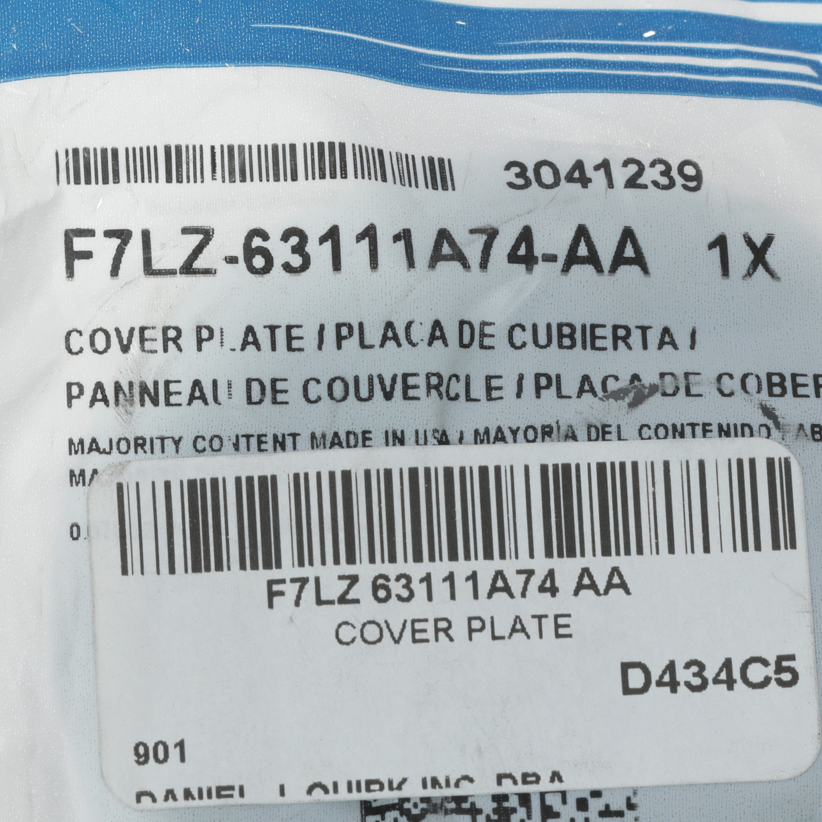 NEW OEM Ford 99-07 F-Series Super Duty Hole Cover Plate Plug F7LZ ...