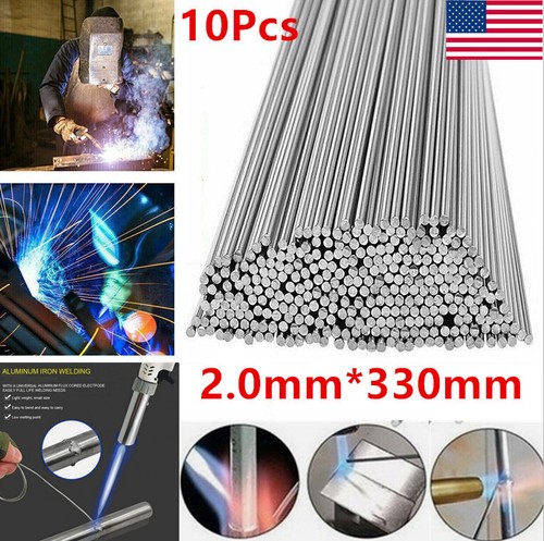 10X Aluminum Solution Welding Flux-Cored Rods Wire Brazing Rod 2.0mm ...