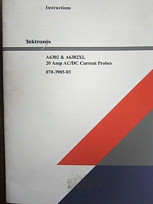 Probes - Tektronix A6302 Current Probe