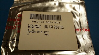 (1 PC) SQ1003H1 5961-00-102-7803 MOTOROLA TRANSISTOR | eBay