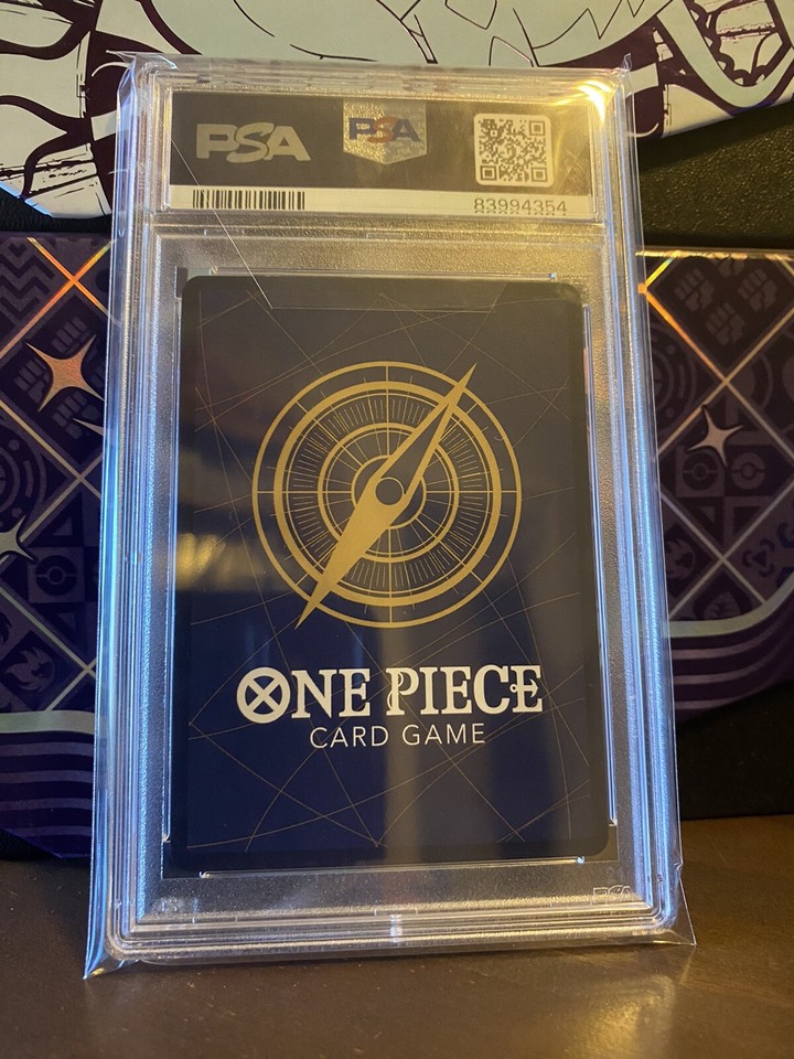 One Piece PSA 10 OP02-120 Uta Alternate Art Japanese Uta Premium Card ...