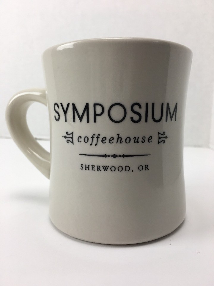 Symposium Coffeehouse Sherwood OR Unique Coffee Mug Cup Alien Thick ...