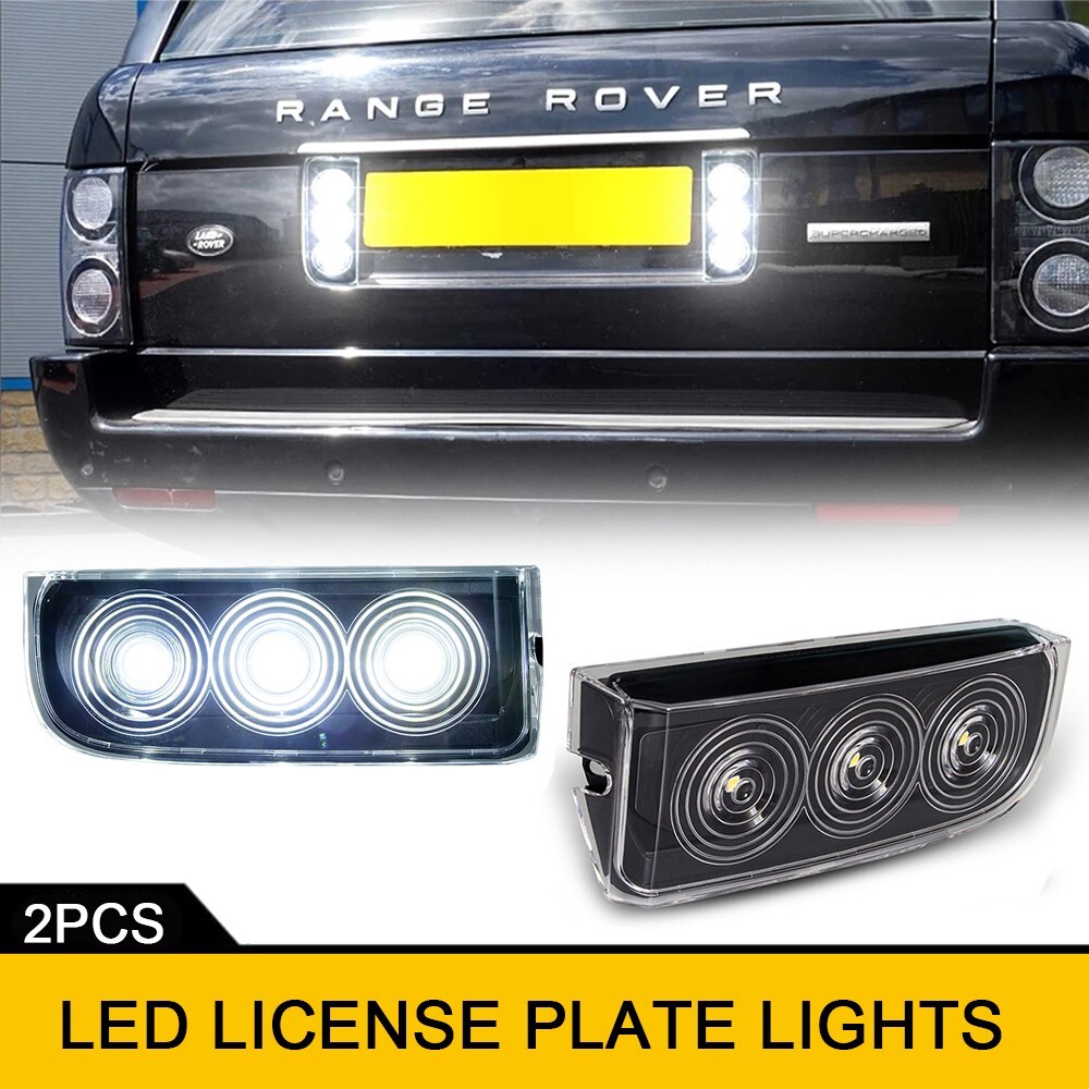 Clear Lens Tailgate Reverse Backup Lights Lamps for Land Rover Range ...