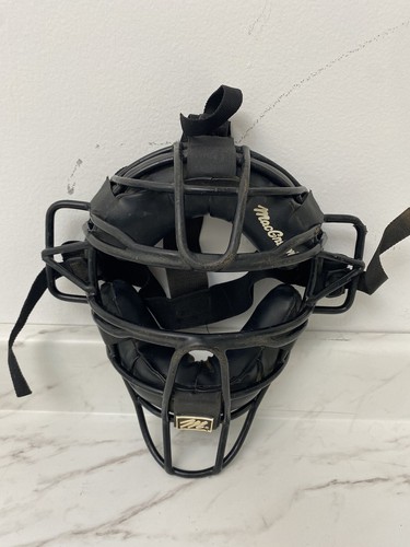 MacGregor #B29 MCB 29 Pro 100 Umpire Catcher Mask Black Padded Extended ...