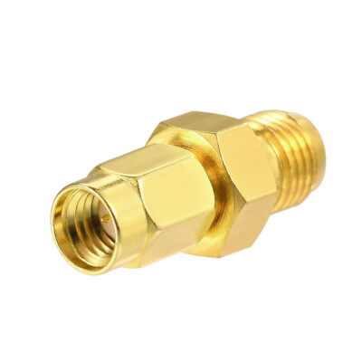 SMA Female Jack to SSMA Male Plug Connector Adapter Gold Plated Brass ...