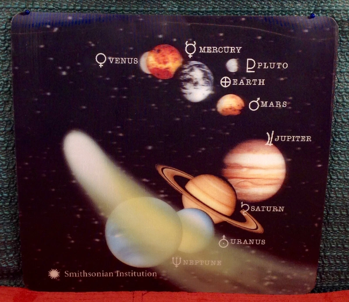 Nine Planet Solar System 3d